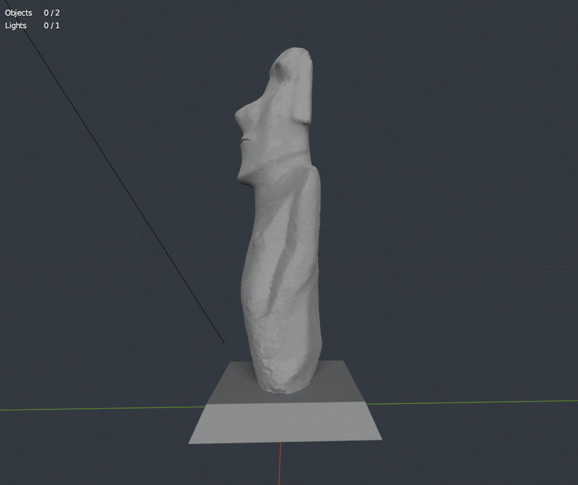 Moai Easter Island Rock Giant Sculpture 3D model | CGTrader