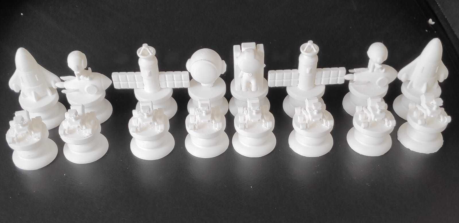 Space Chess 3D model 3D printable | CGTrader