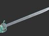 3D model Ceremonial Saber VR / AR / low-poly | CGTrader