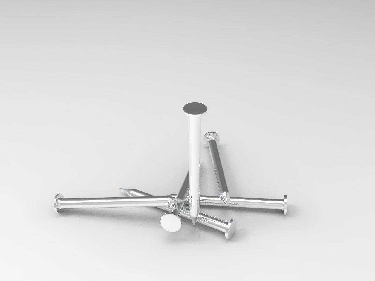 3D model Iron nails 3D model VR / AR / low-poly | CGTrader