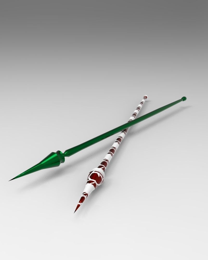 spear weapon 3d model 3D model | CGTrader