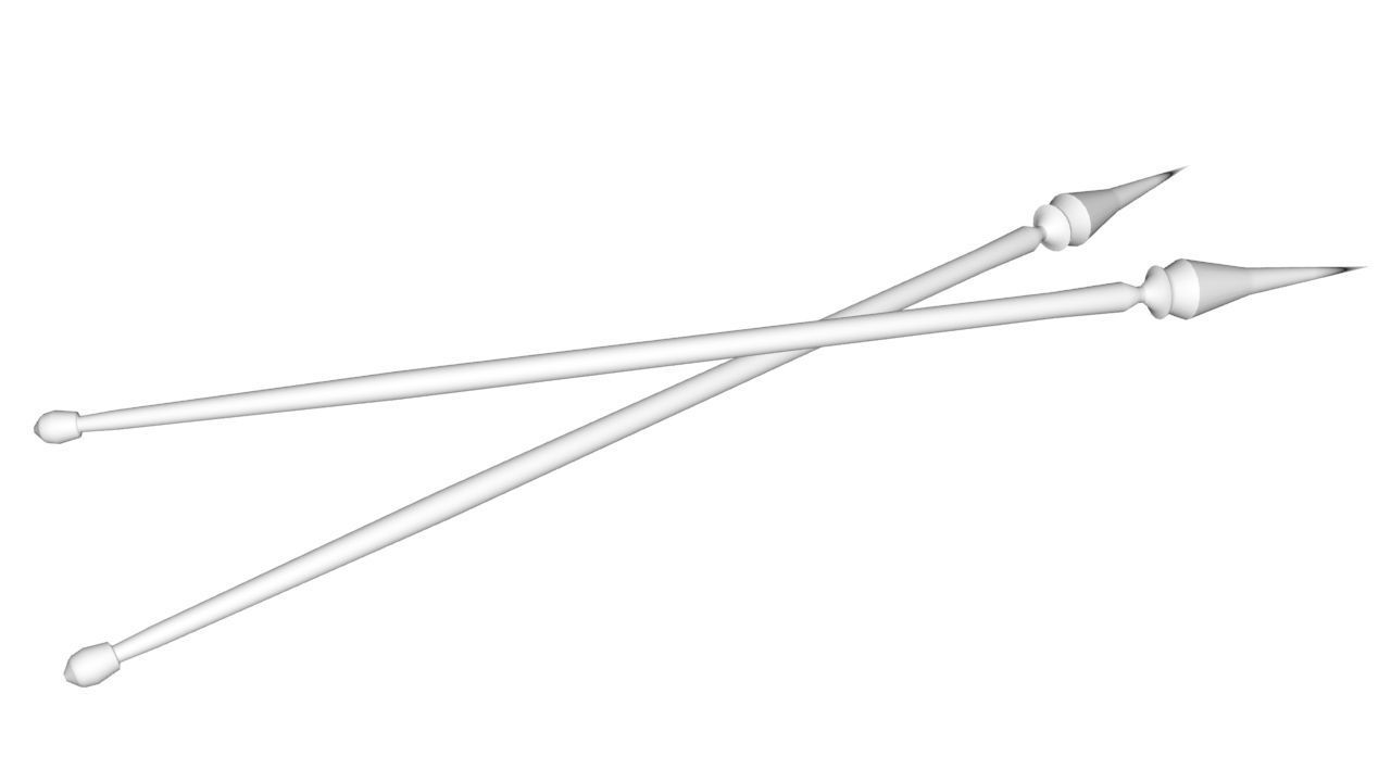 spear weapon 3d model 3D model | CGTrader