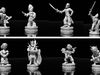 Human miniature set 3D model 3D printable | CGTrader