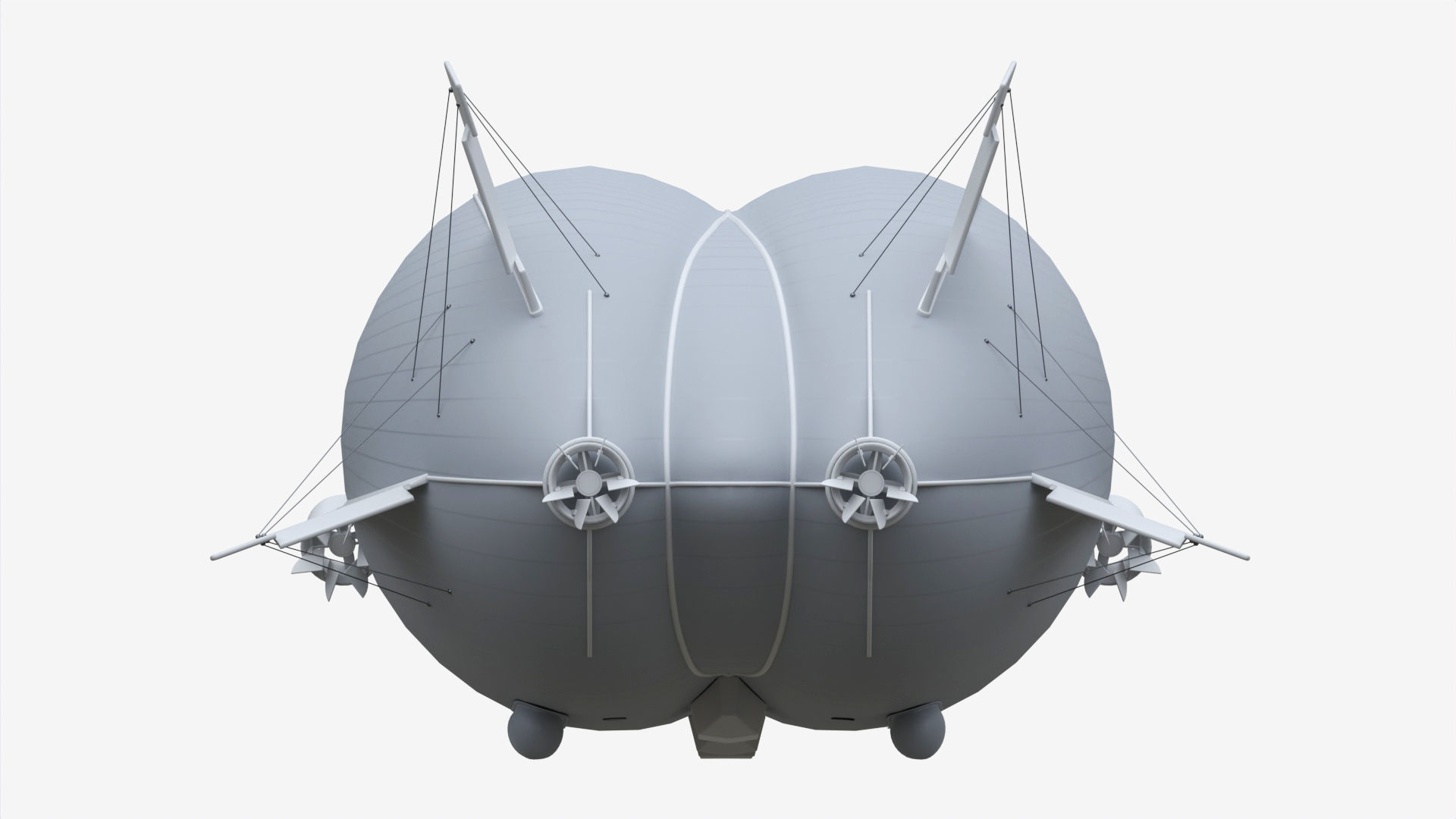 Hybrid Air Vehicle Airlander 3D model | CGTrader