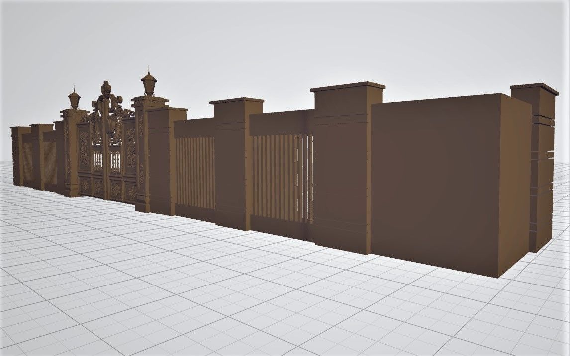 Main Gate 3D model | CGTrader