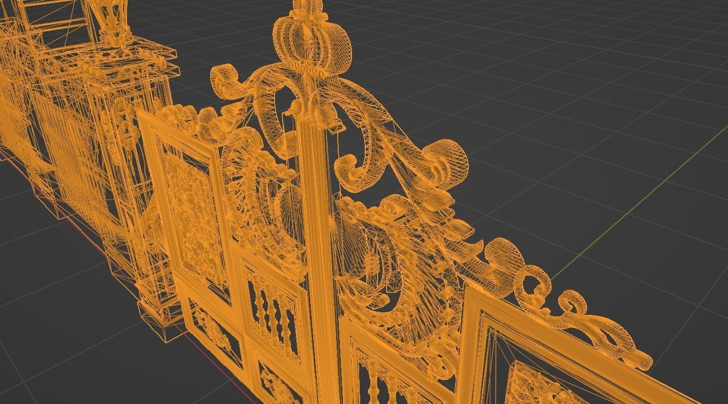 Main Gate 3D model | CGTrader