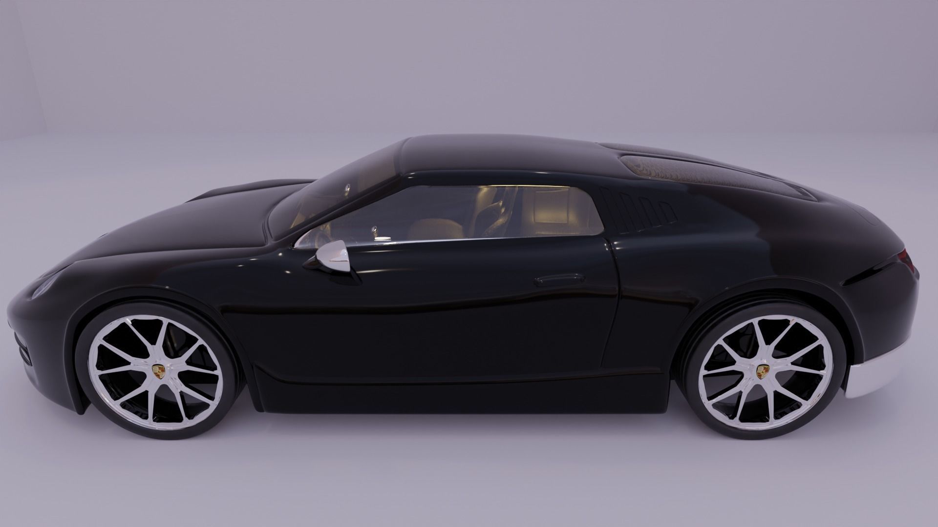 Porsche Le Mans Living Legend and Panamera mashup 3D model | CGTrader
