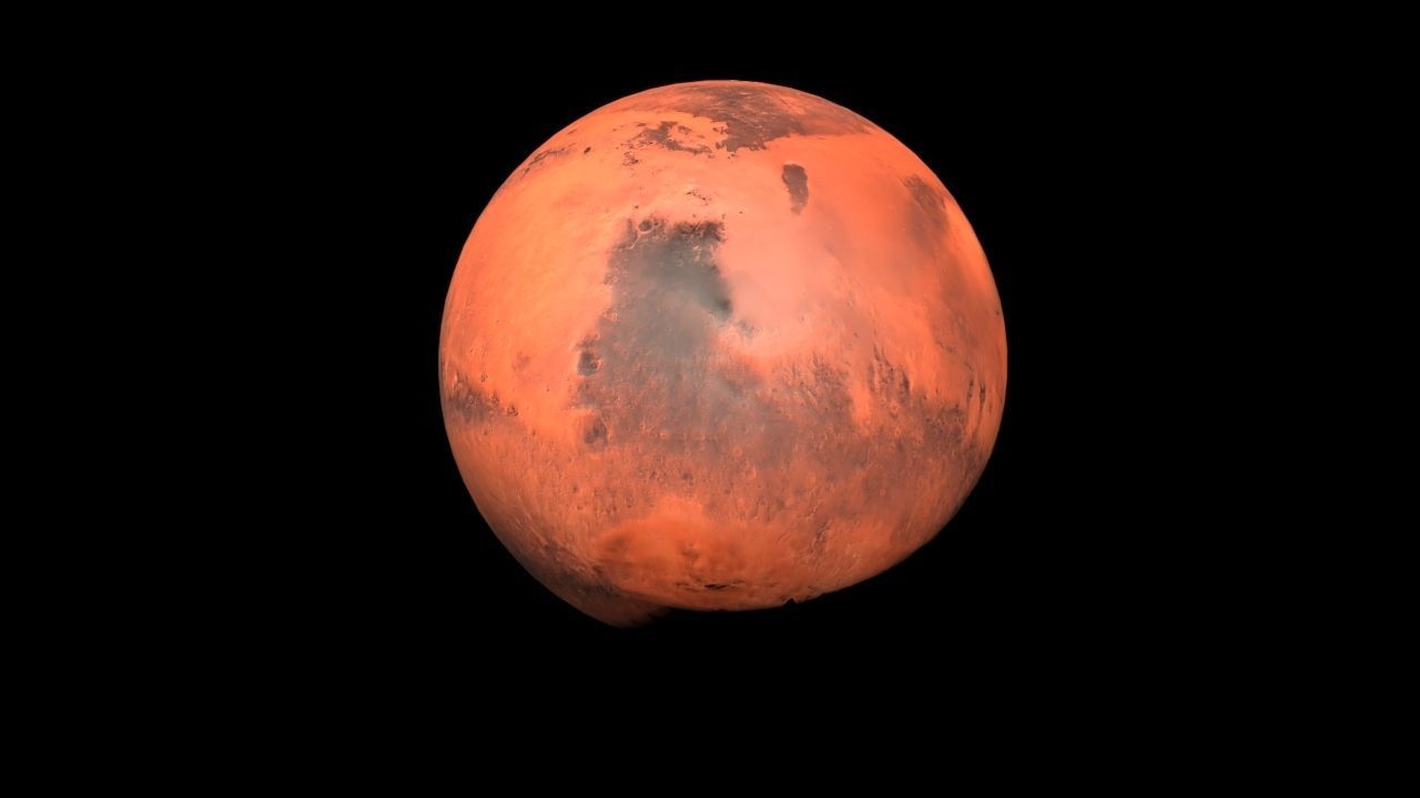 3D model Animated planet Mars VR / AR / low-poly | CGTrader