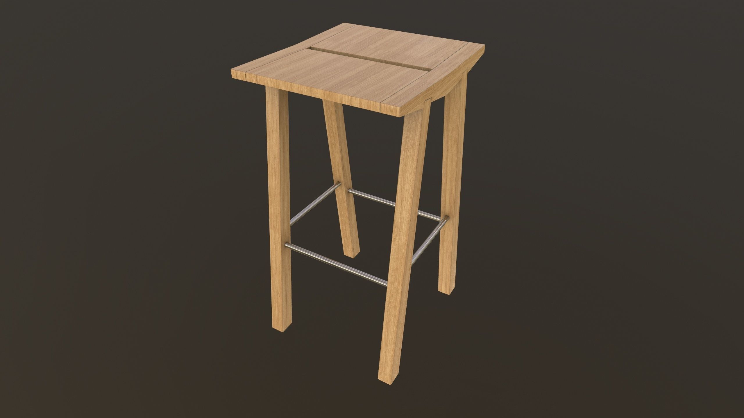 3D model Modern Stool Chair 3D Model AR VR VR / AR / low-poly | CGTrader