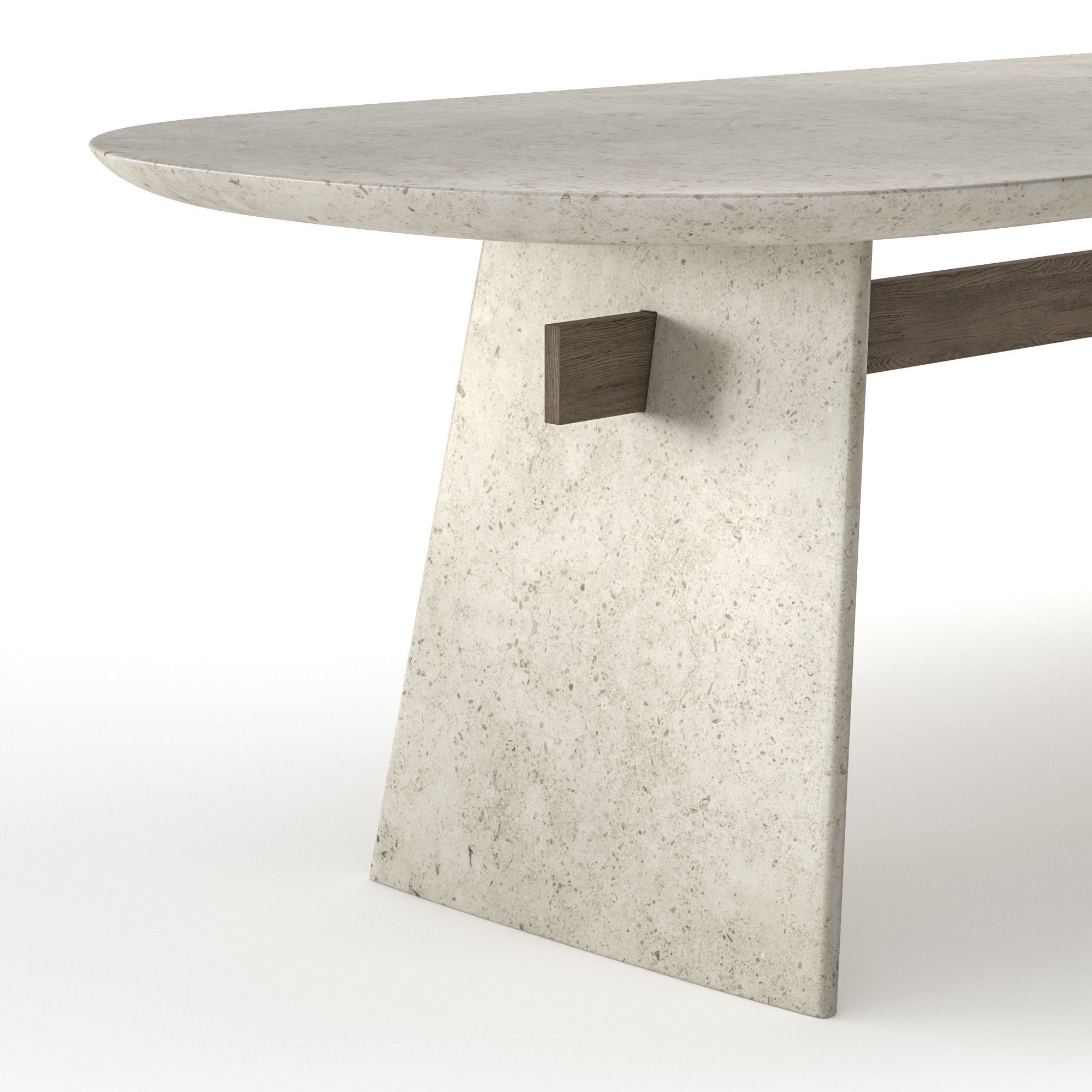 Natuzzi Adam dining tables 3D model | CGTrader