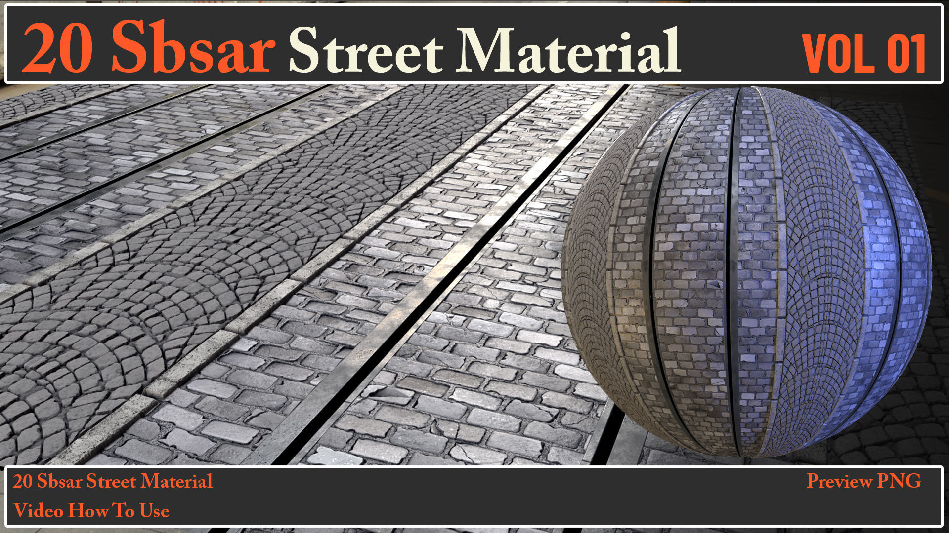 20 SBSAR Street Material VOL01 - Video How To Use Texture | CGTrader