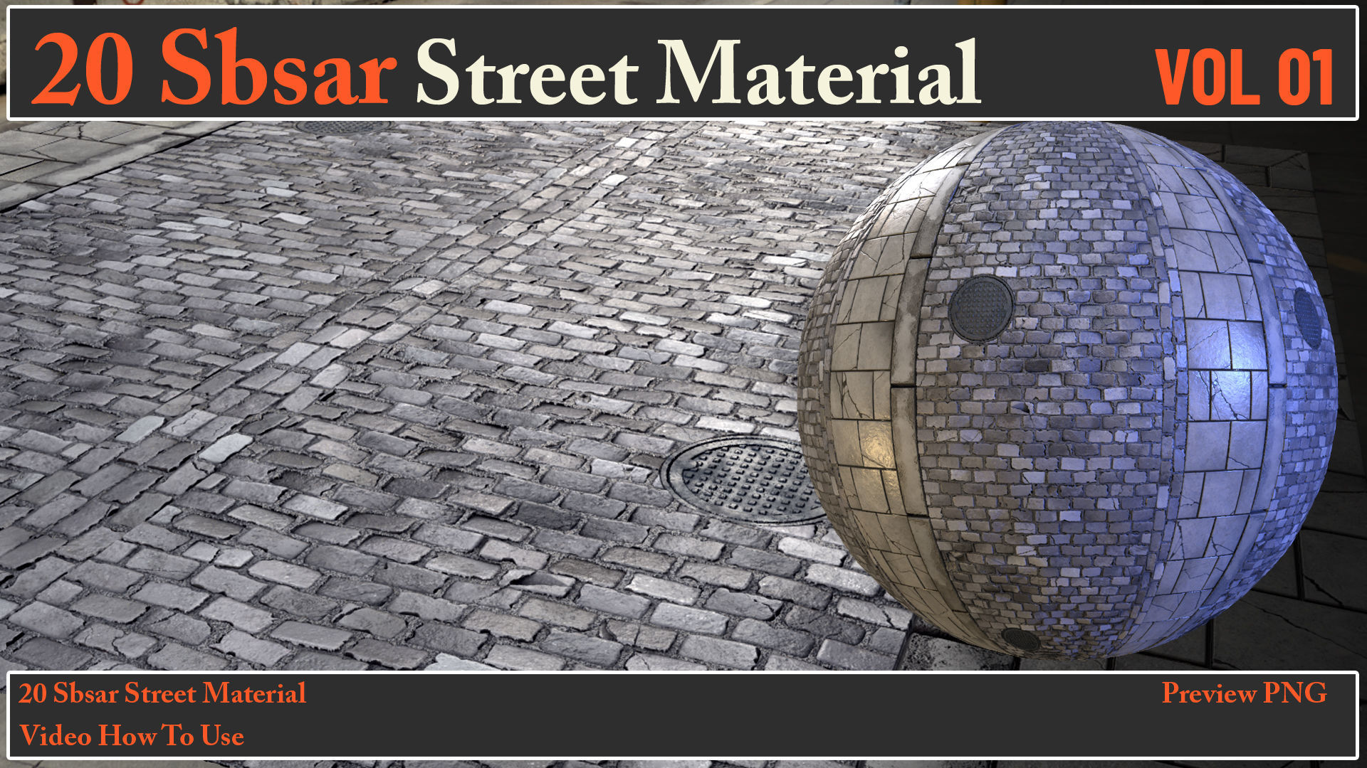 20 SBSAR Street Material VOL01 - Video How To Use Texture | CGTrader