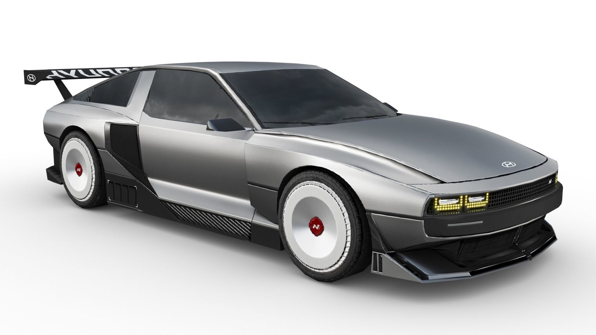 3D model Hyundai N Vision 74 VR / AR / low-poly | CGTrader