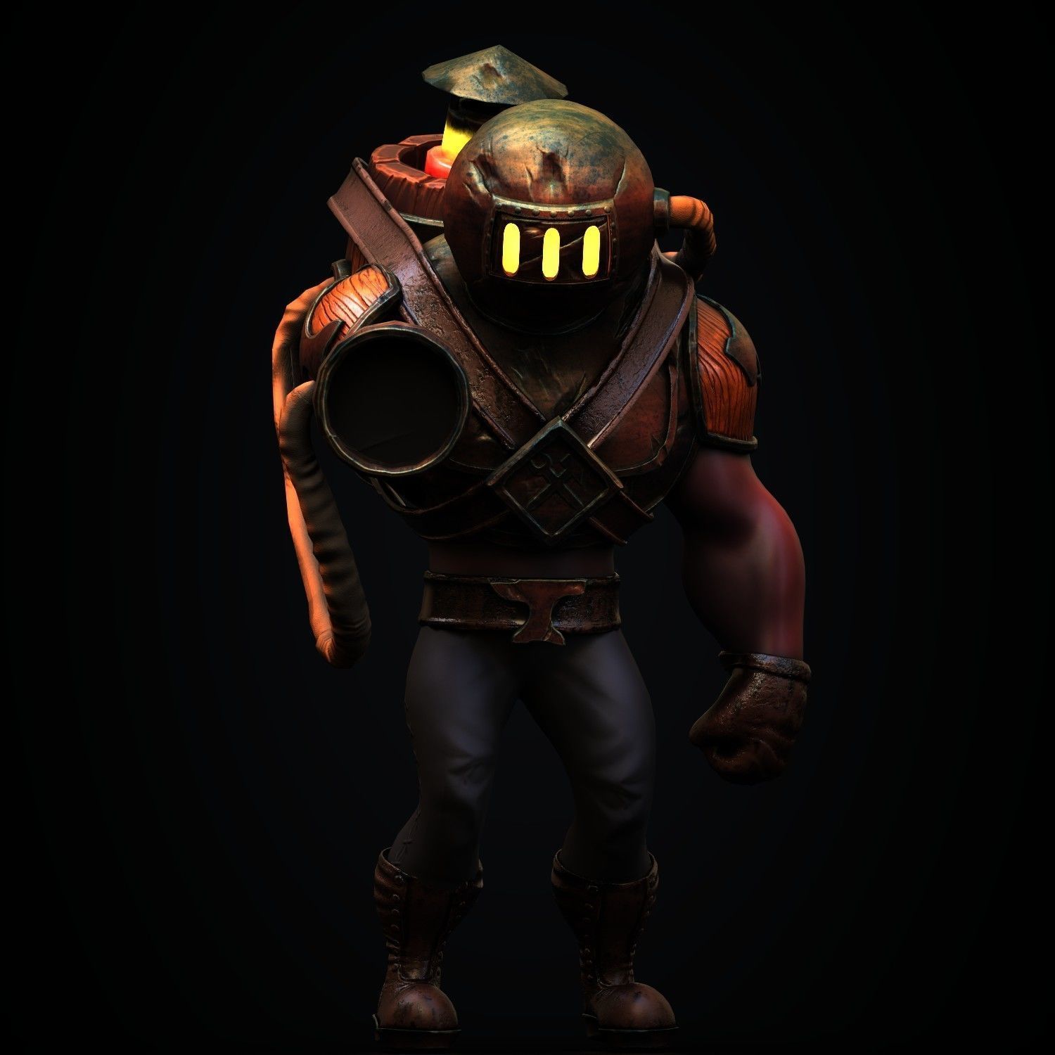 3D model Stylized Blacksmith VR / AR / low-poly | CGTrader