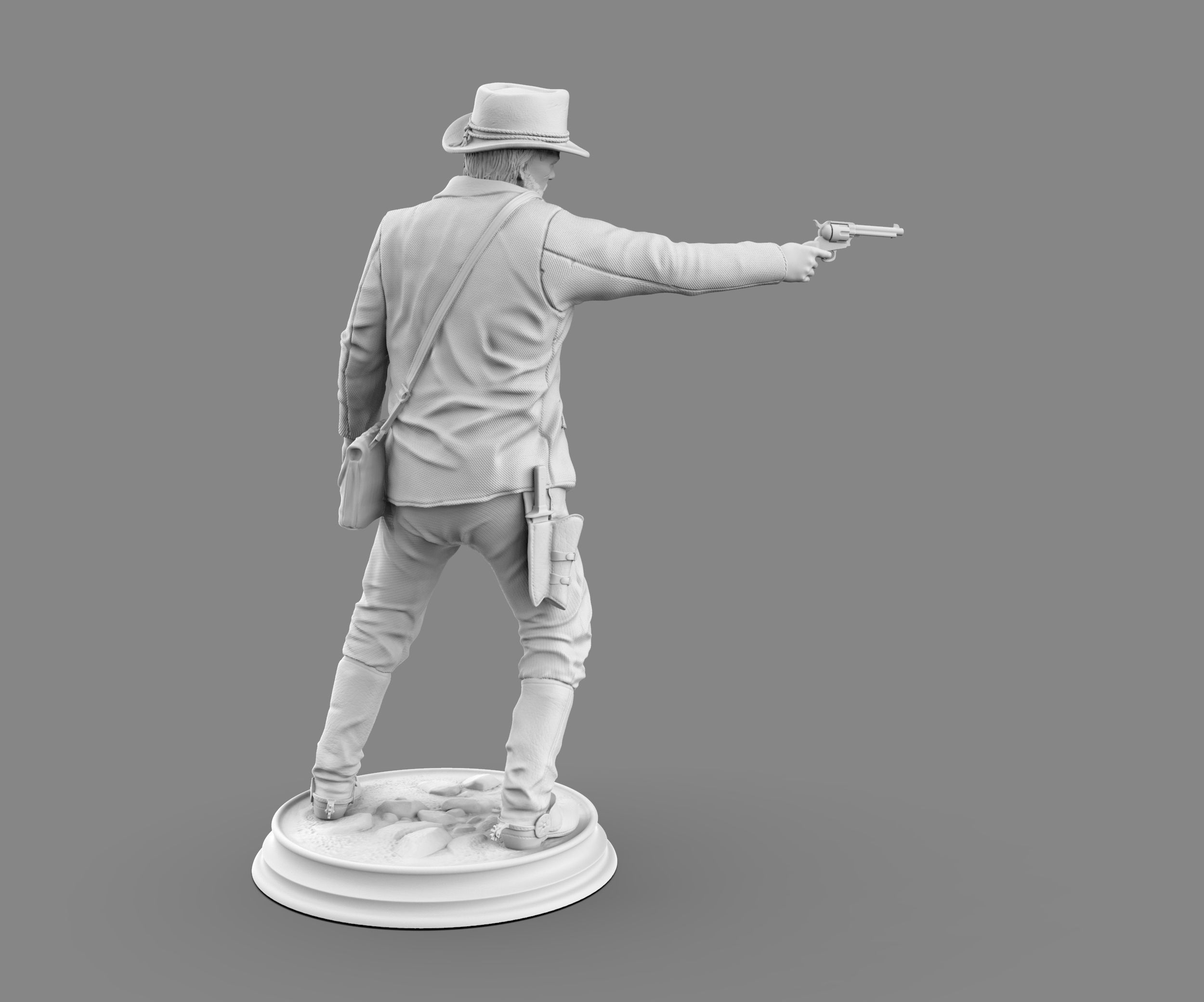 Red dead redemption fan art 3D model 3D printable | CGTrader