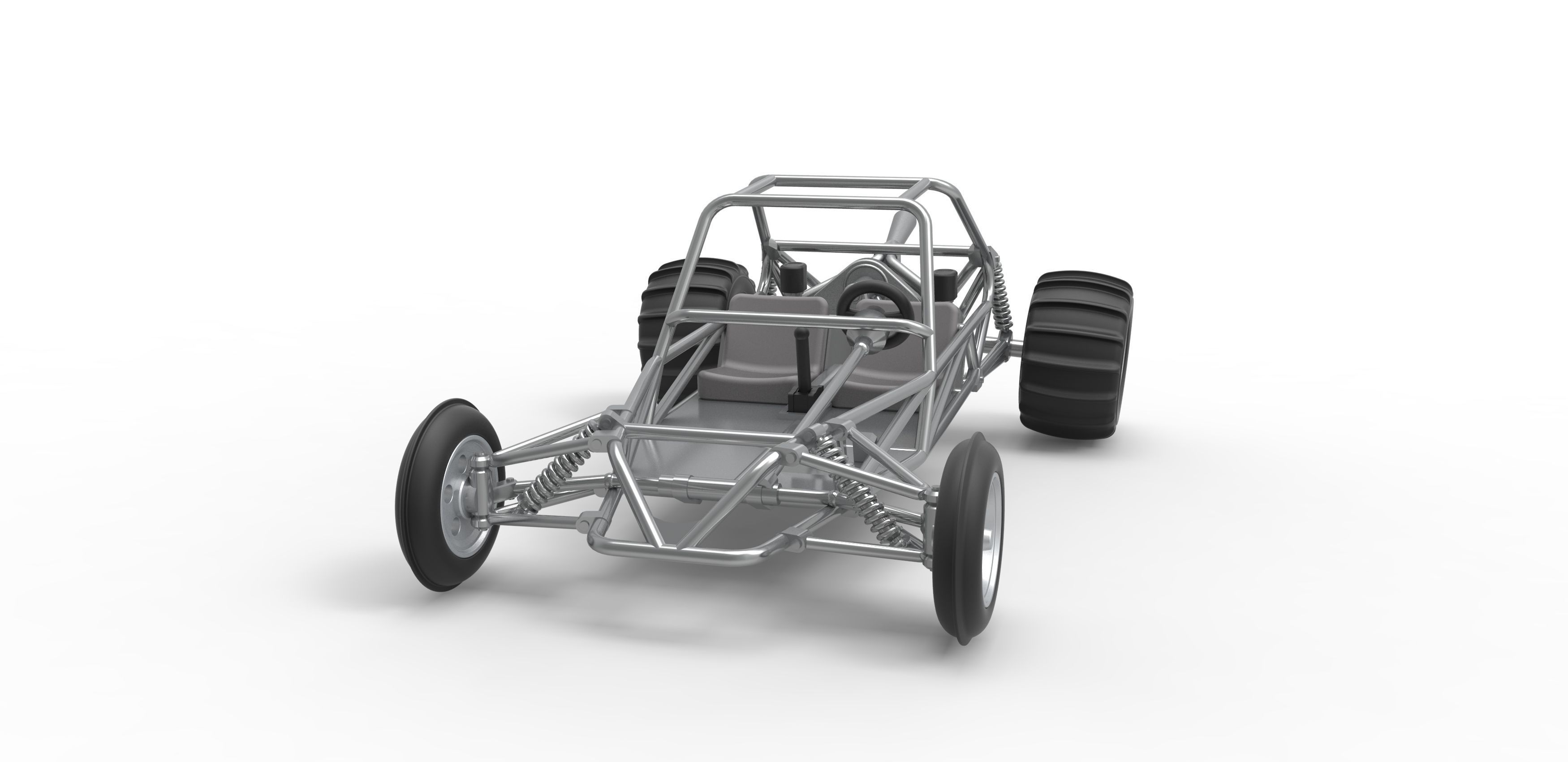Diecast old school Sand Rail buggy Scale 1 to 25 3D model 3D printable ...