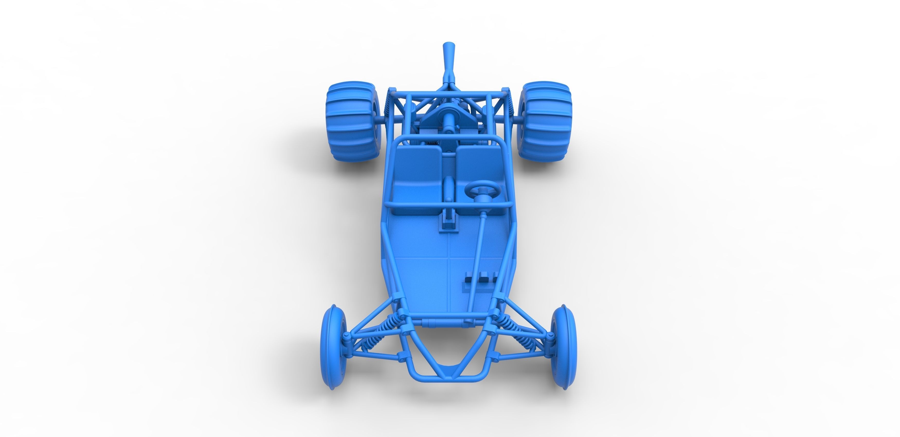 Old school Sand Rail buggy Scale 1 to 25 3D model 3D printable | CGTrader