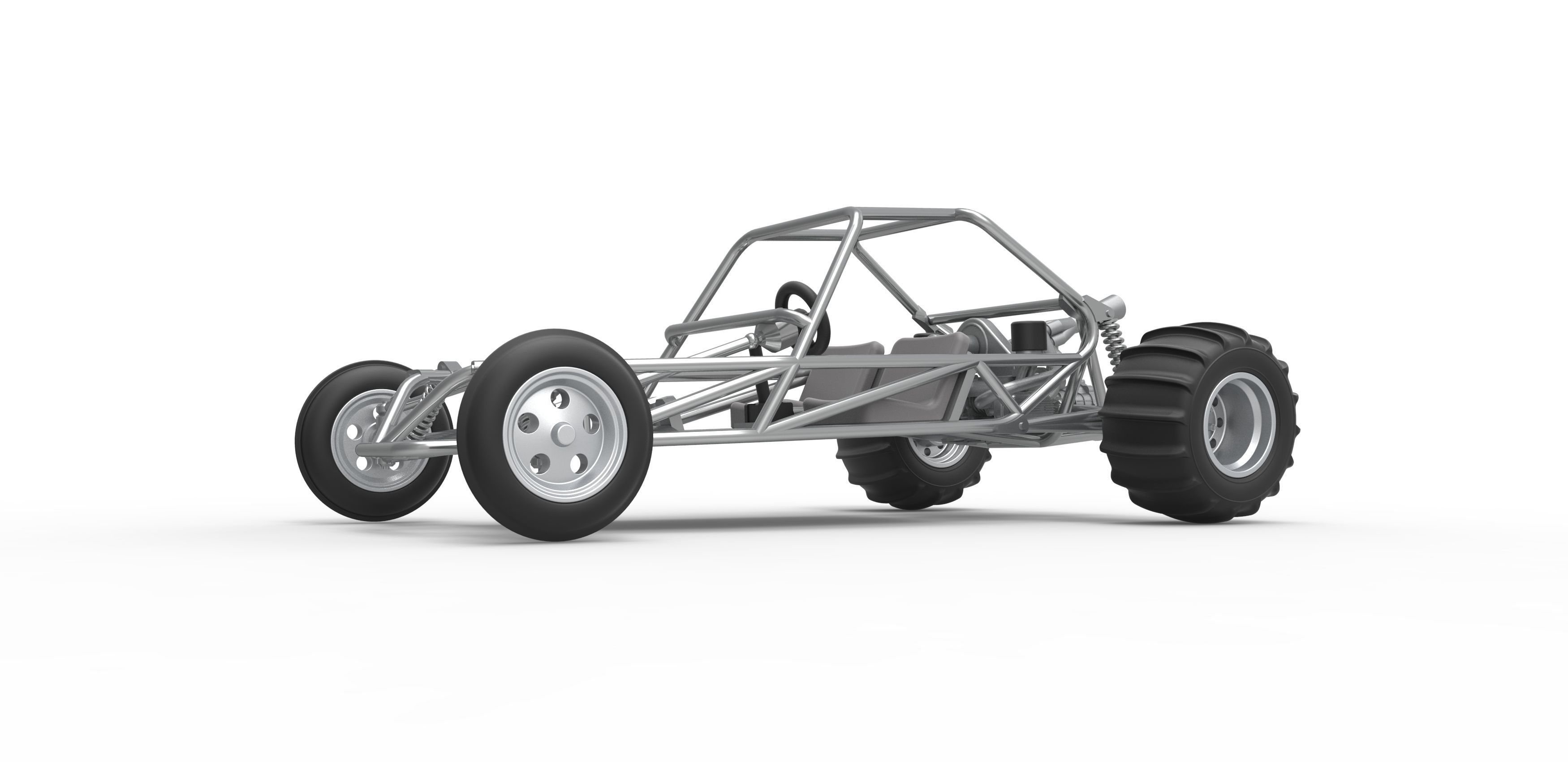 Old school Sand Rail buggy Scale 1 to 25 3D model 3D printable | CGTrader