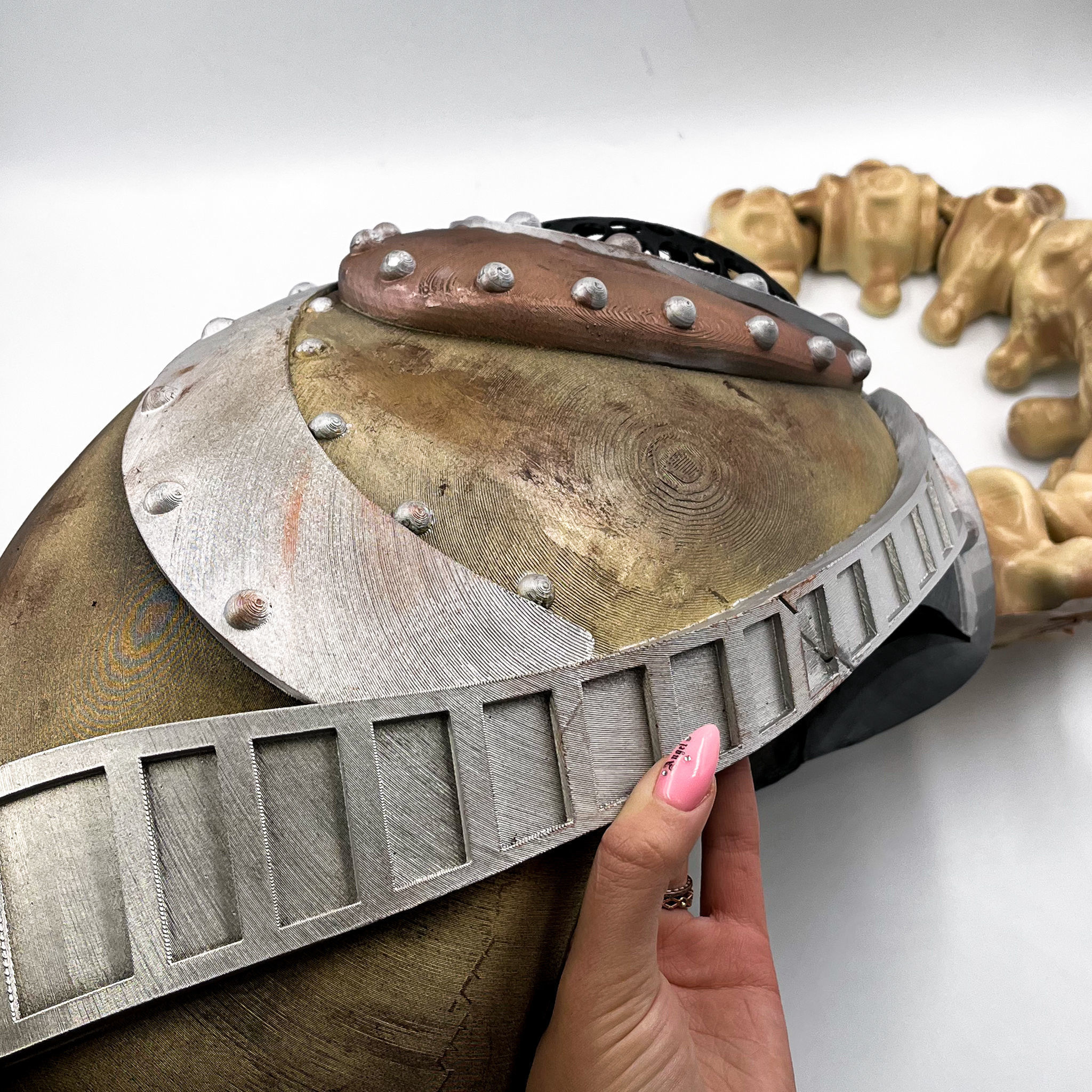 Sandman helmet ARTICULATED The Helmet of Dreams Dreams Helm 3D model 3D ...