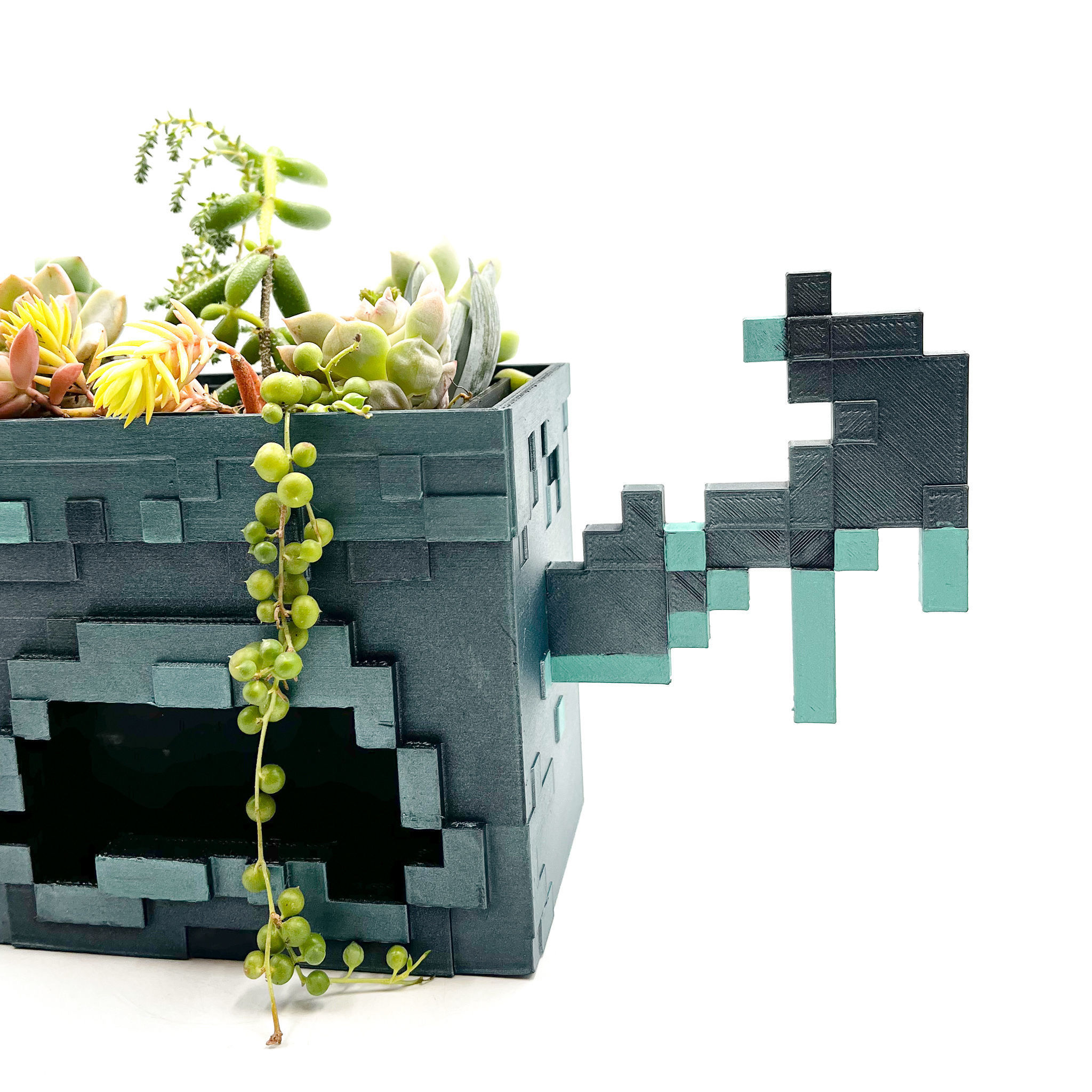 Minecraft Warden Planter Pot 3D model 3D printable | CGTrader