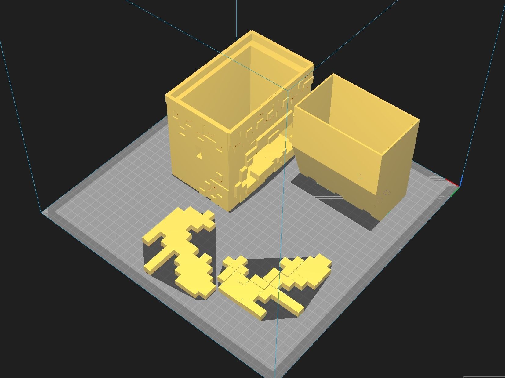 Minecraft Warden Planter Pot 3D model 3D printable | CGTrader