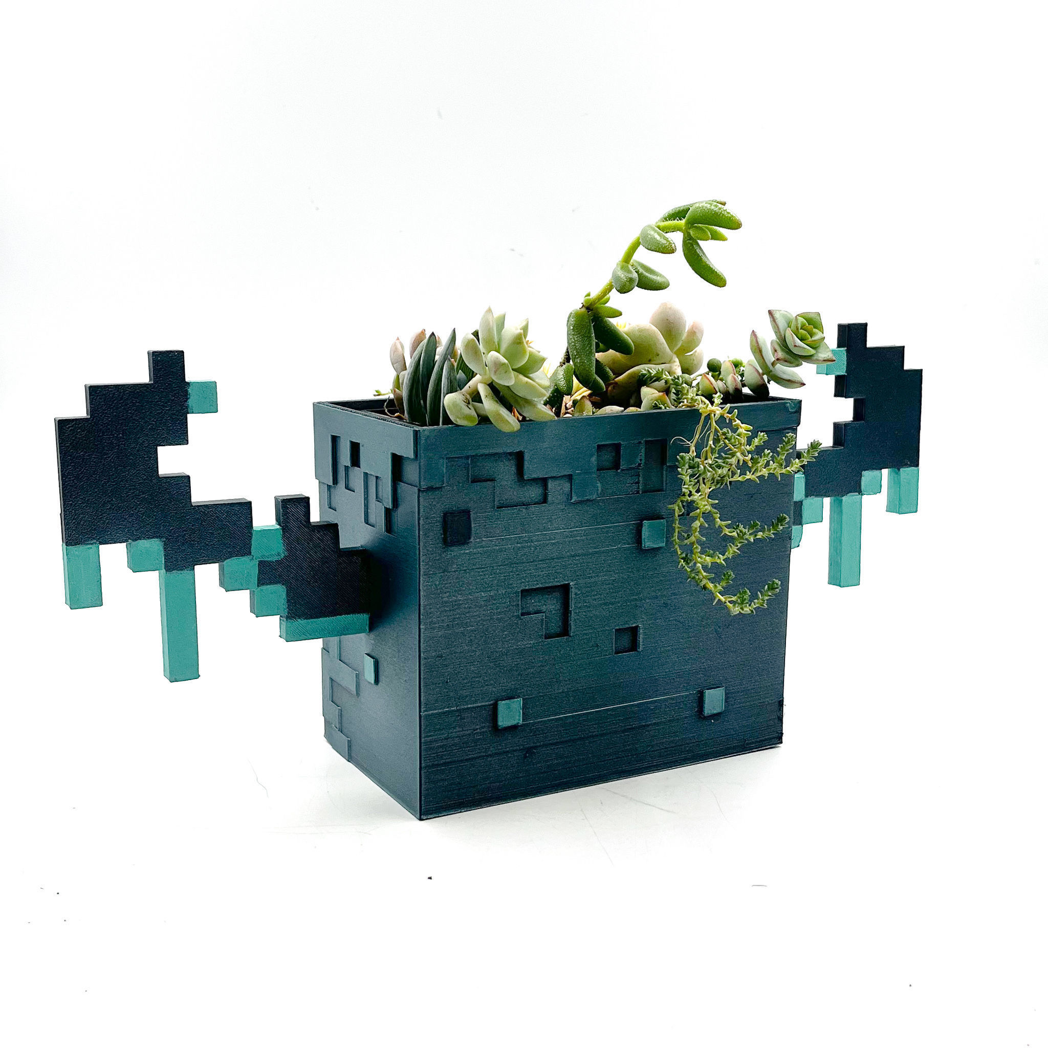 Minecraft Warden Planter Pot 3D model 3D printable | CGTrader