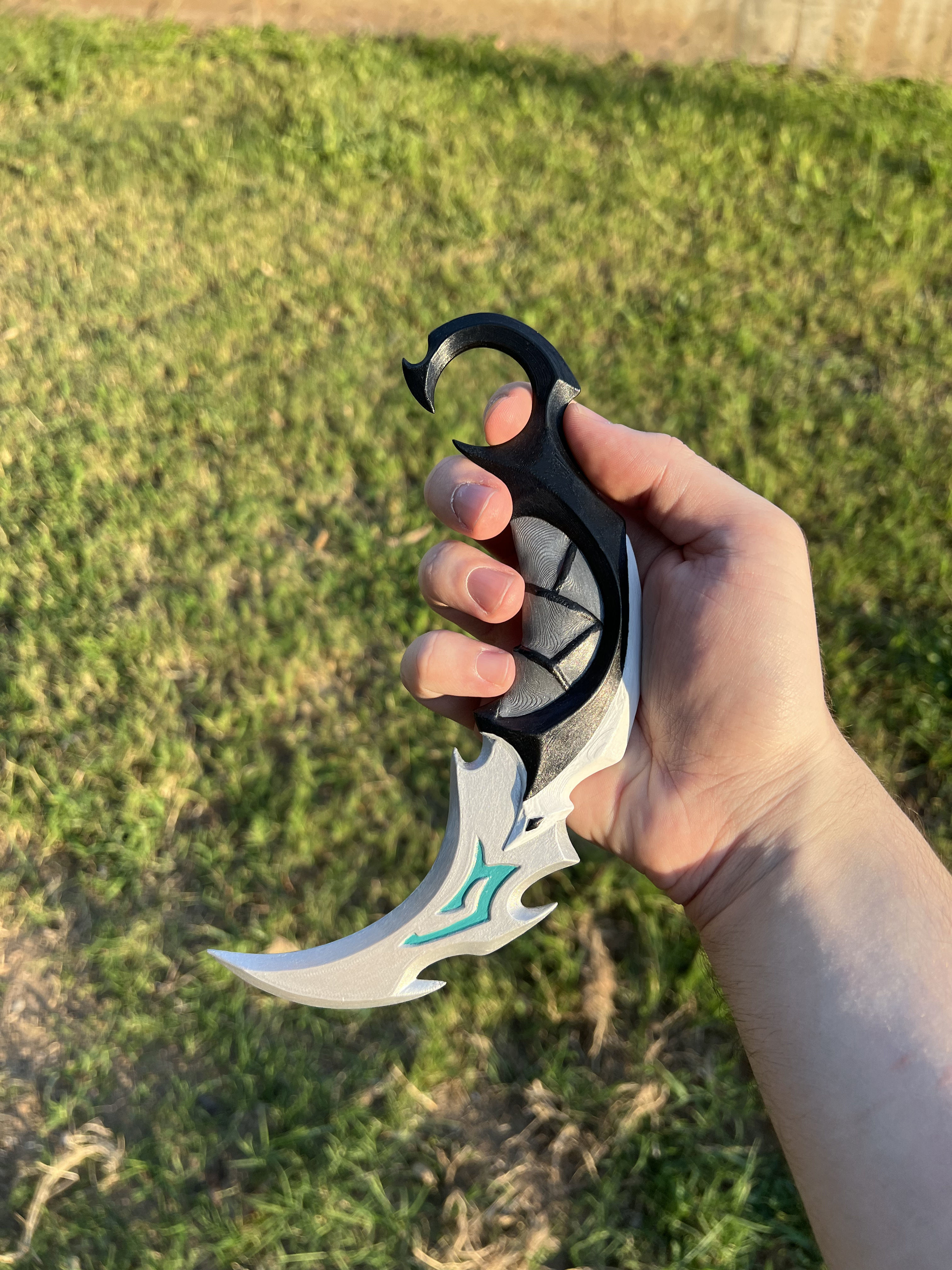 Valorant Reaver Karambit 3D model 3D printable | CGTrader