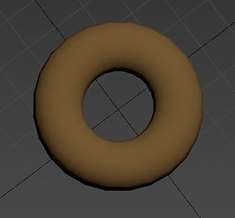 Donut free VR / AR / low-poly 3D model | CGTrader