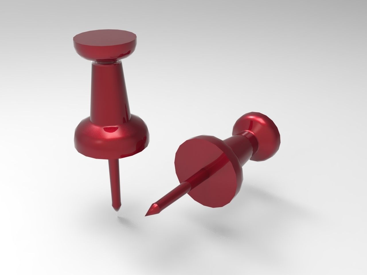 3D model Push pin 3D model VR / AR / low-poly | CGTrader
