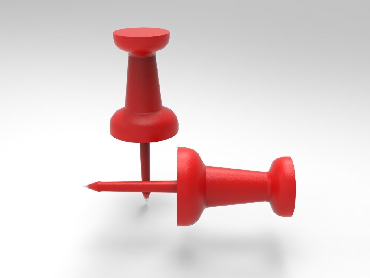 3D model Push pin 3D model VR / AR / low-poly | CGTrader
