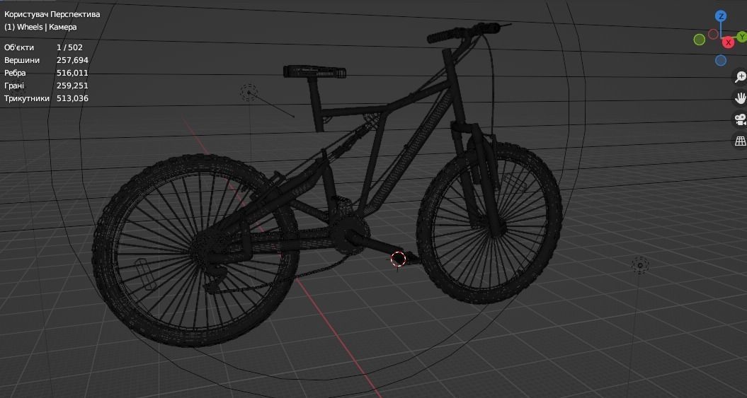 Mountaine bike MTB 3D model | CGTrader