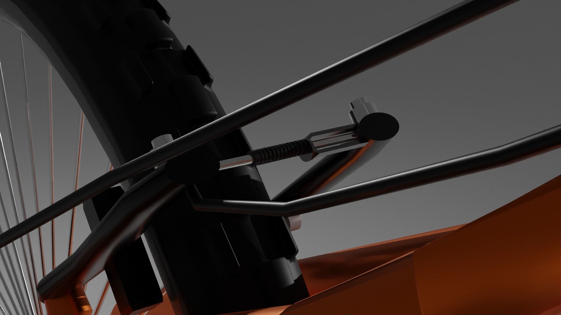 Mountaine bike MTB 3D model | CGTrader