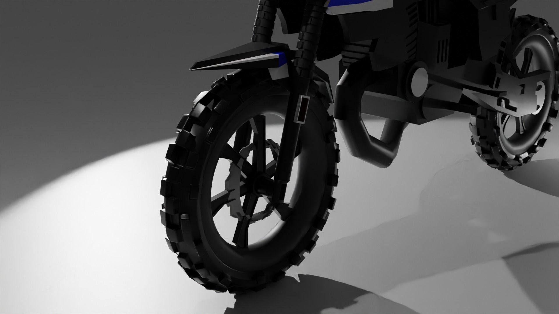 3D model motorcycle streetbike VR / AR / low-poly | CGTrader