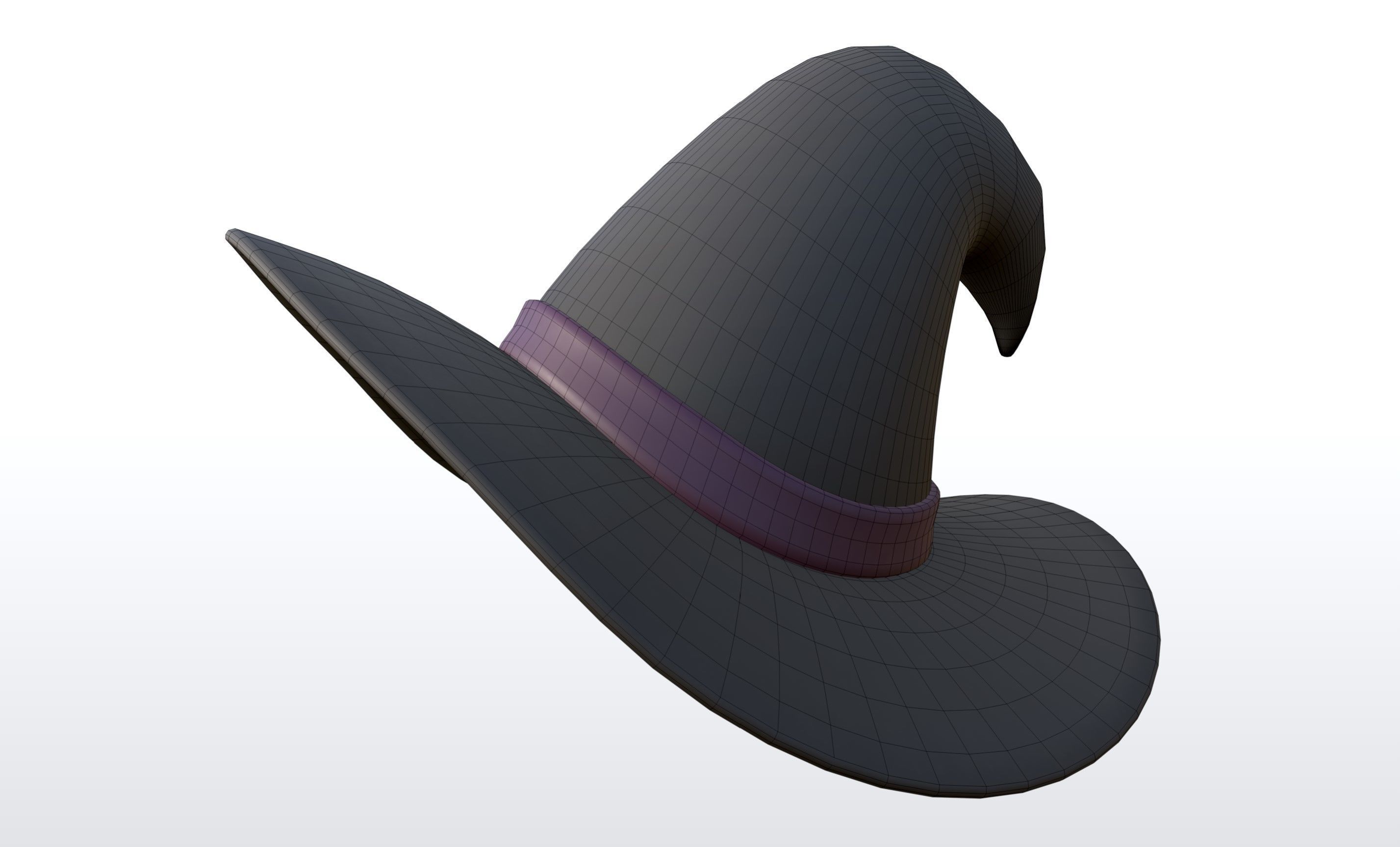 Hat003 Witch Hat 3D model | CGTrader