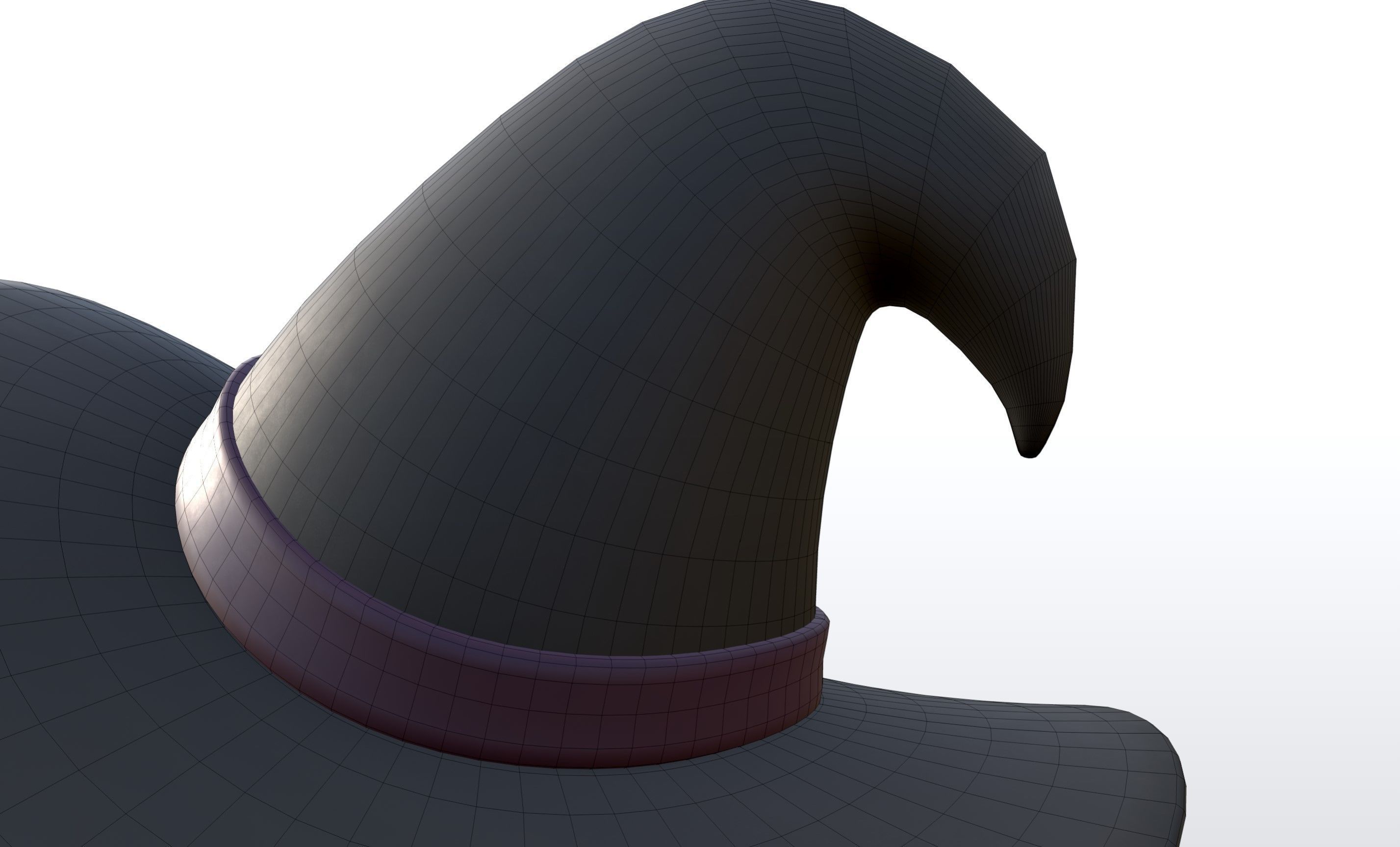 Hat003 Witch Hat 3D model | CGTrader