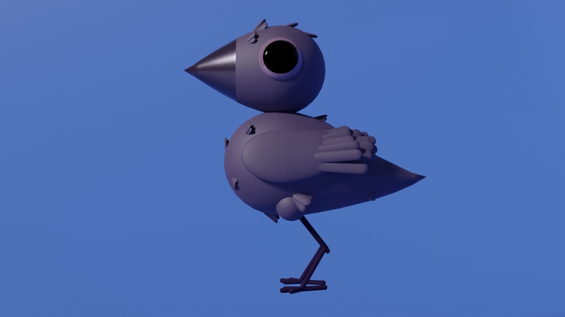 Stylized Raven 3D model | CGTrader