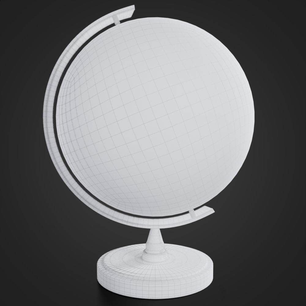 Globe 3D model world free 3D model | CGTrader