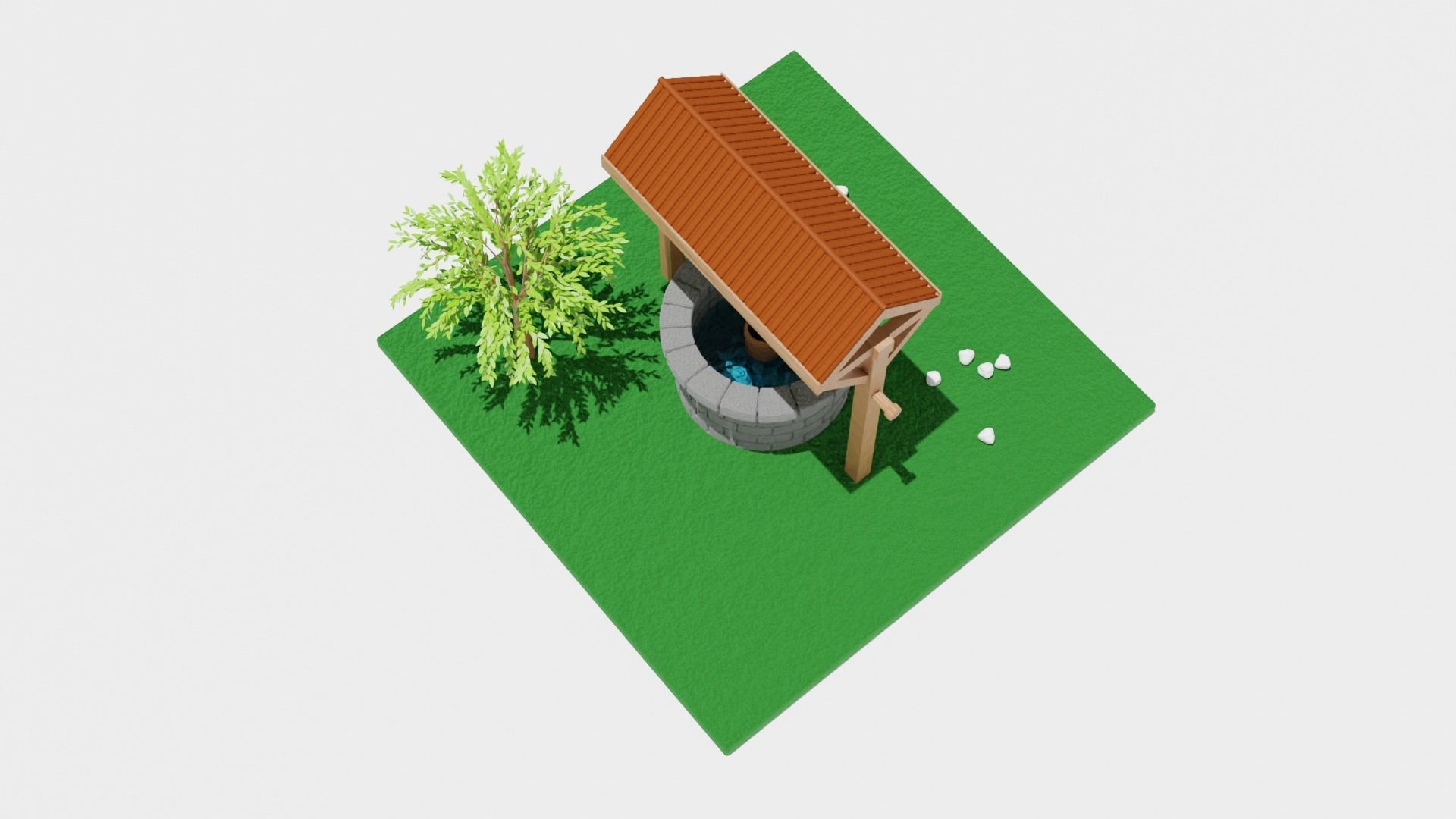 Water Well 3D model | CGTrader