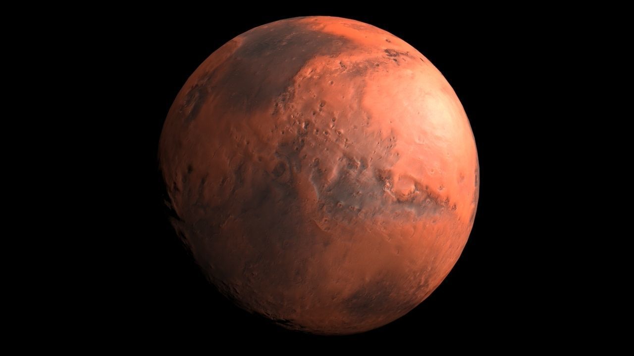 3D model Planet Mars 4k Ultra HD texturs VR / AR / low-poly | CGTrader