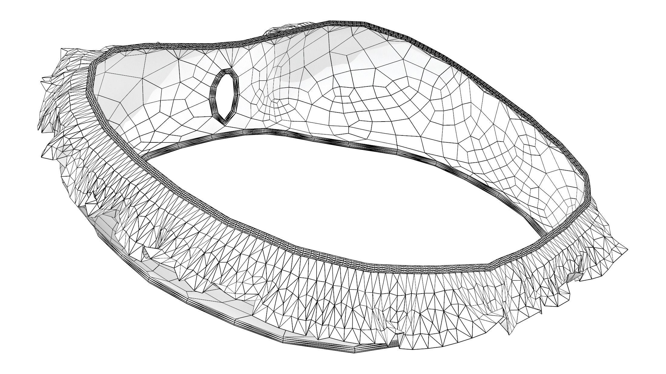 3D model Lace Trim Bralet Top VR / AR / low-poly | CGTrader