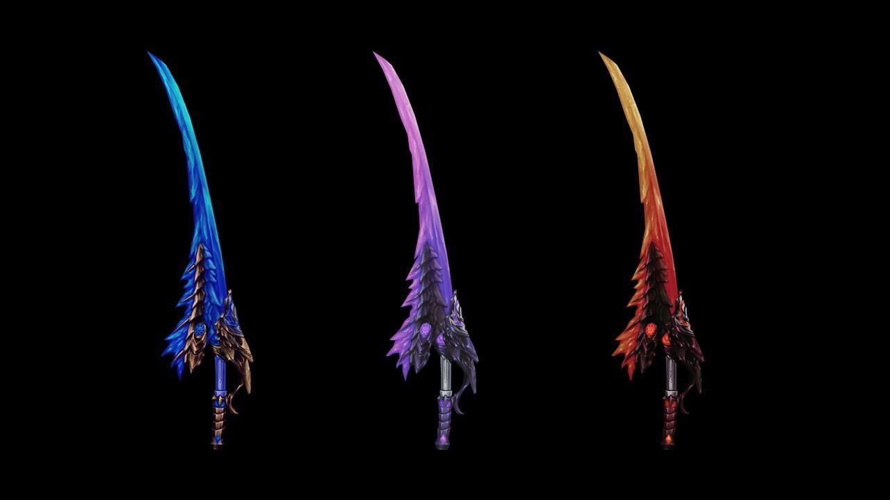 3D model Glorious Long Sword VR / AR / low-poly | CGTrader