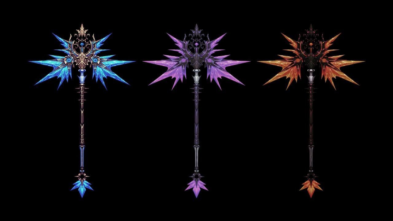 3D model Glorious Scepter VR / AR / low-poly | CGTrader