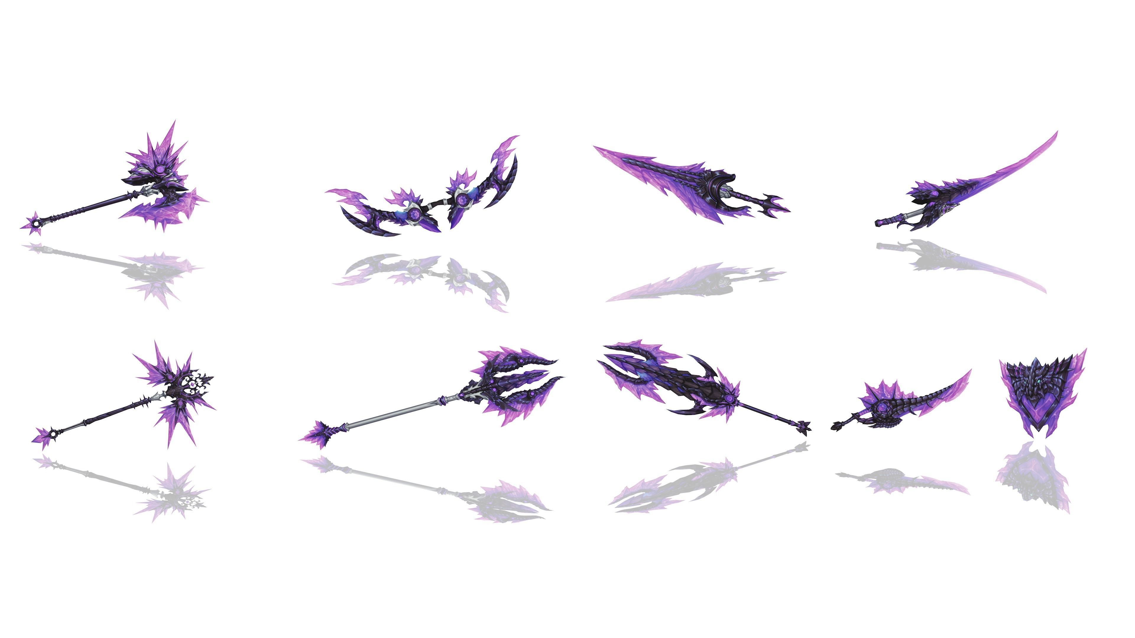 3D Model Collection Glorious Weapons VR / AR / low-poly | CGTrader