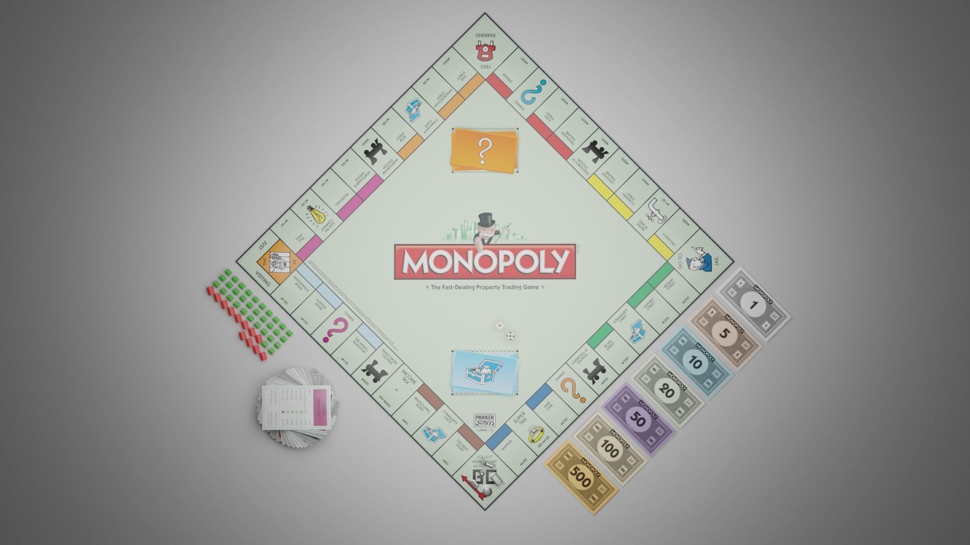 Monopoly 3D model 3D model | CGTrader
