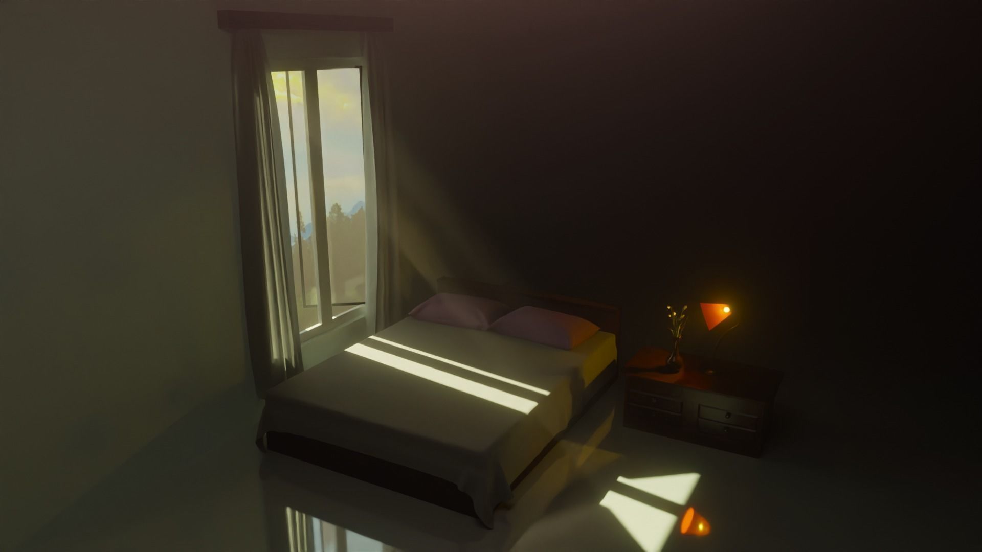 Realistic Bed- 3 Variants free VR / AR / low-poly 3D model | CGTrader