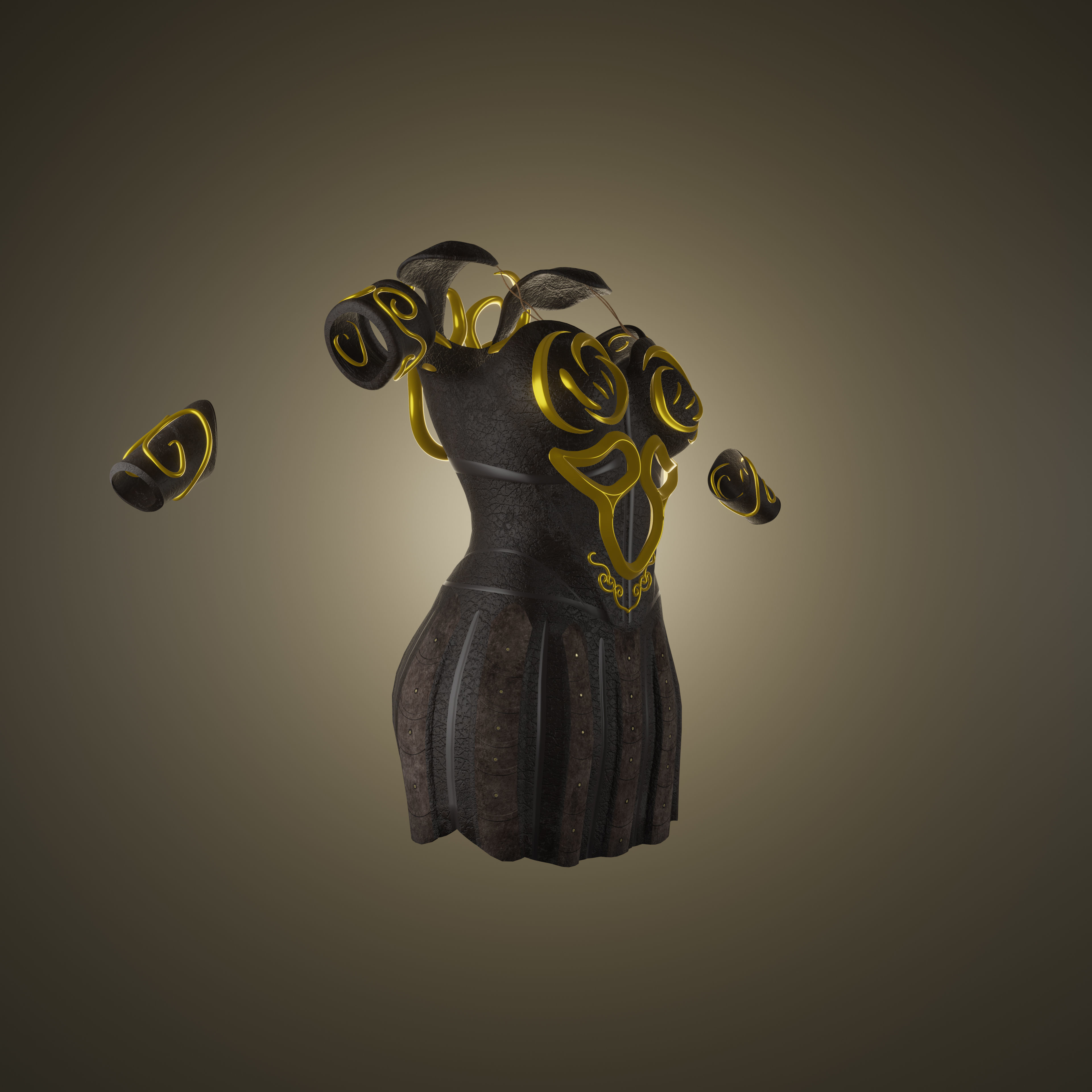 Xena Armor 3D model | CGTrader