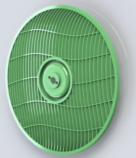 Plastic Fan 3D model | CGTrader