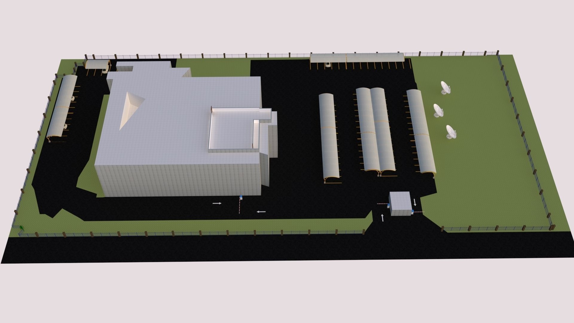 Random Building Perimeter 3D model 3D printable | CGTrader