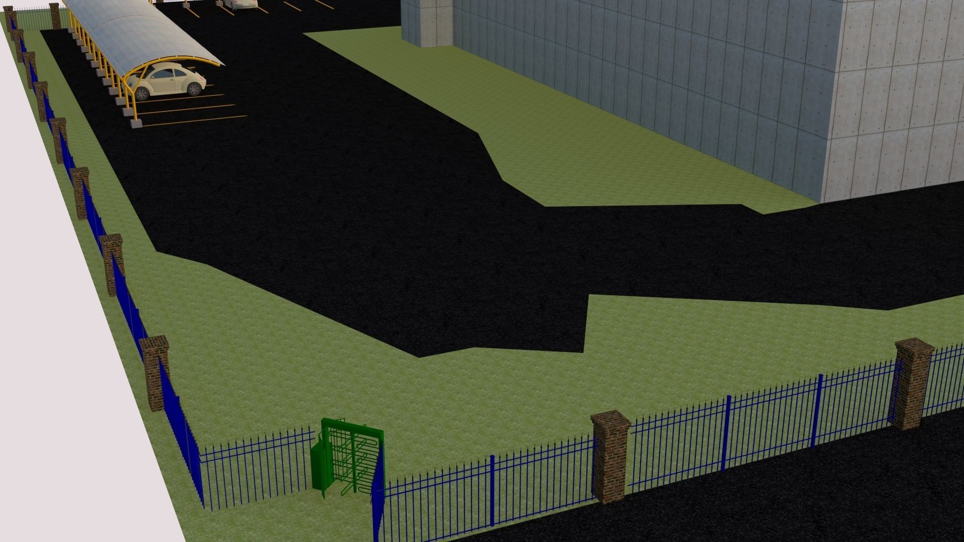 Random Building Perimeter 3D model 3D printable | CGTrader