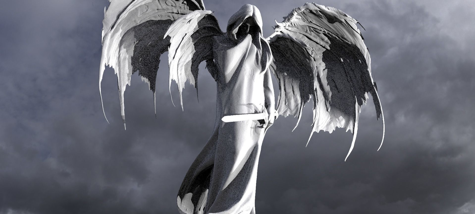Arch Ghost Angel 3D model | CGTrader